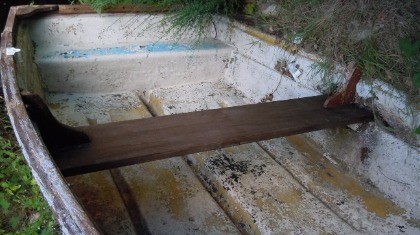 Old solid fibre glass rowing boat - Home & Garden - Classifieds ...