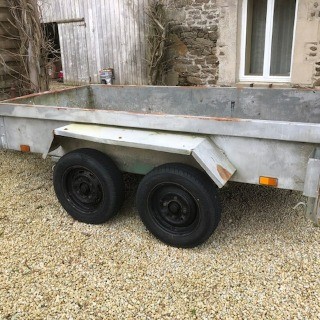 Trailer - four wheel drop down drive on ramps - Cars & Vehicles ...